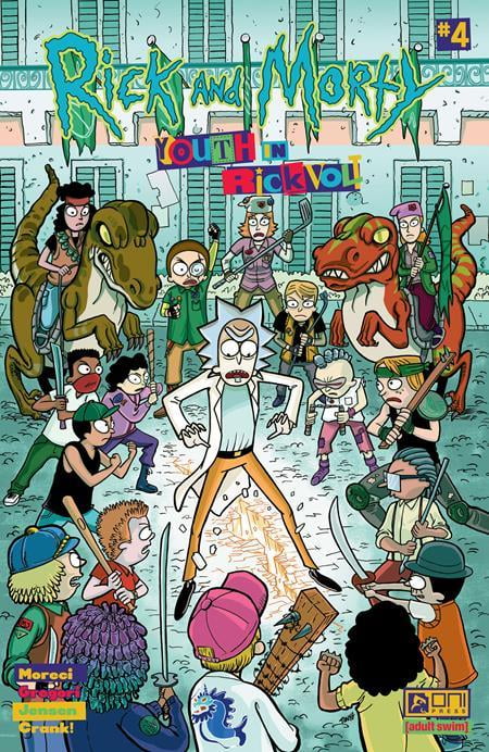 Rick And Morty Youth In Rickvolt #4 (of 4) Cvr A Tony Gregori (mr) Oni ...