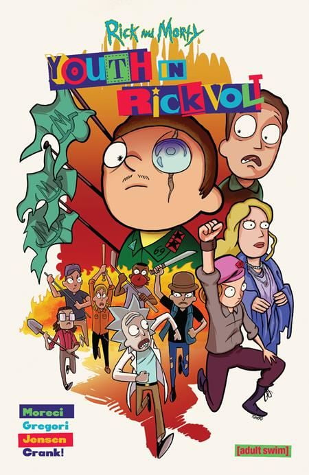 Rick And Morty Youth In Rickvolt Tp (mr) Oni Press Comic Book - Walmart.com