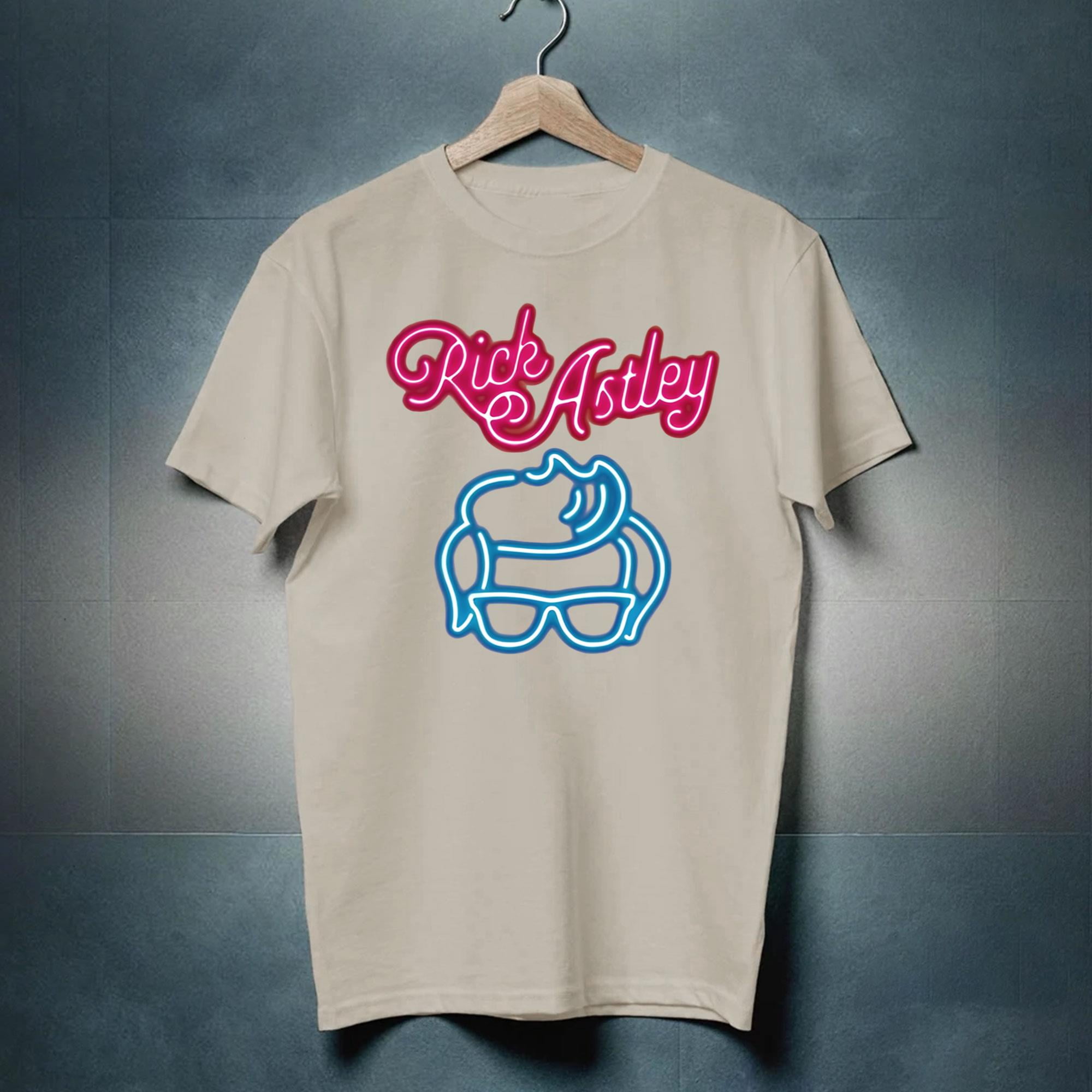 Rick Astley Neon Sign 2024 Shirt-TH34588 - Walmart.com