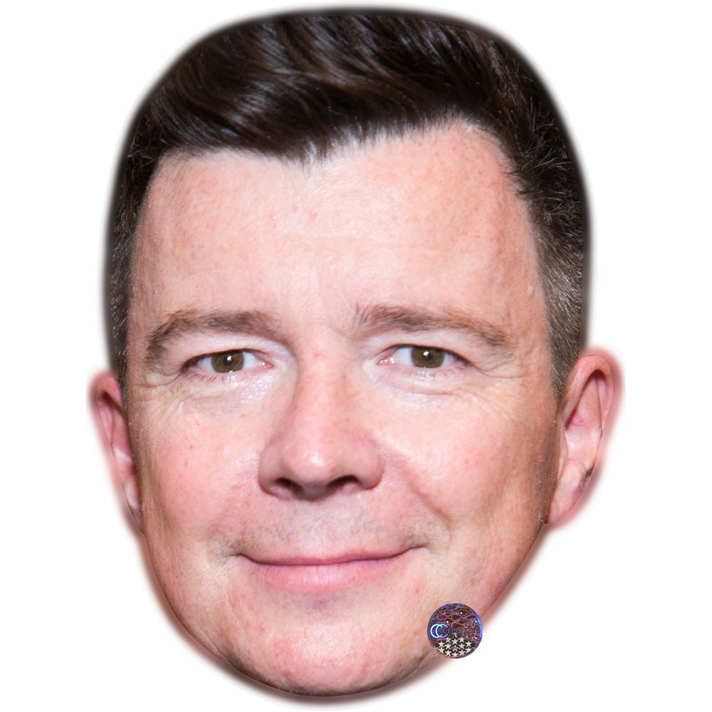 Rick Astley (Smile) Big Head. - Walmart.com