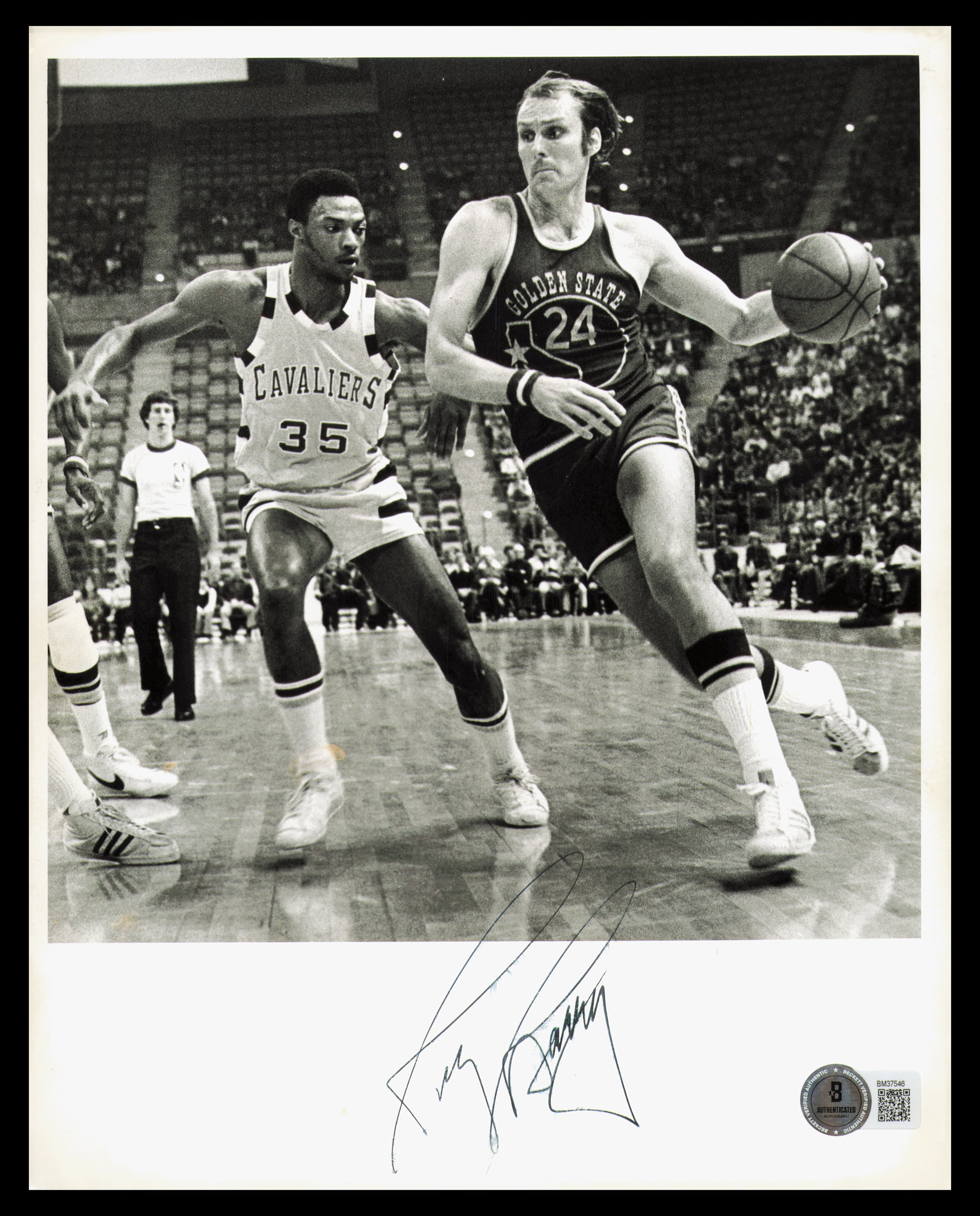 Rick Barry Autographed 8x10 Photo Golden State Warriors (Smudged ...