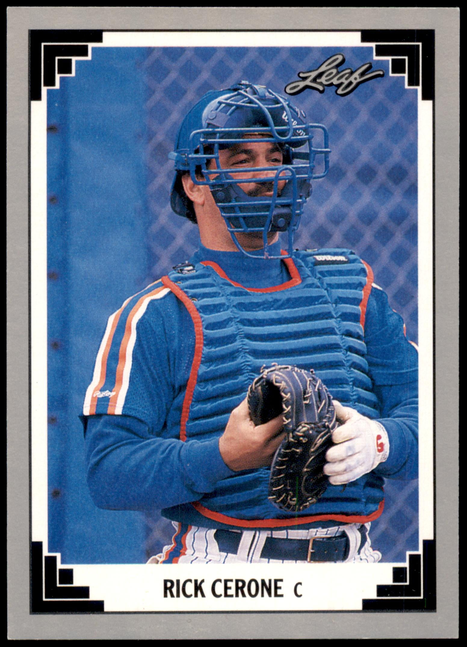 Rick Cerone #493 1991 Leaf - Walmart.com