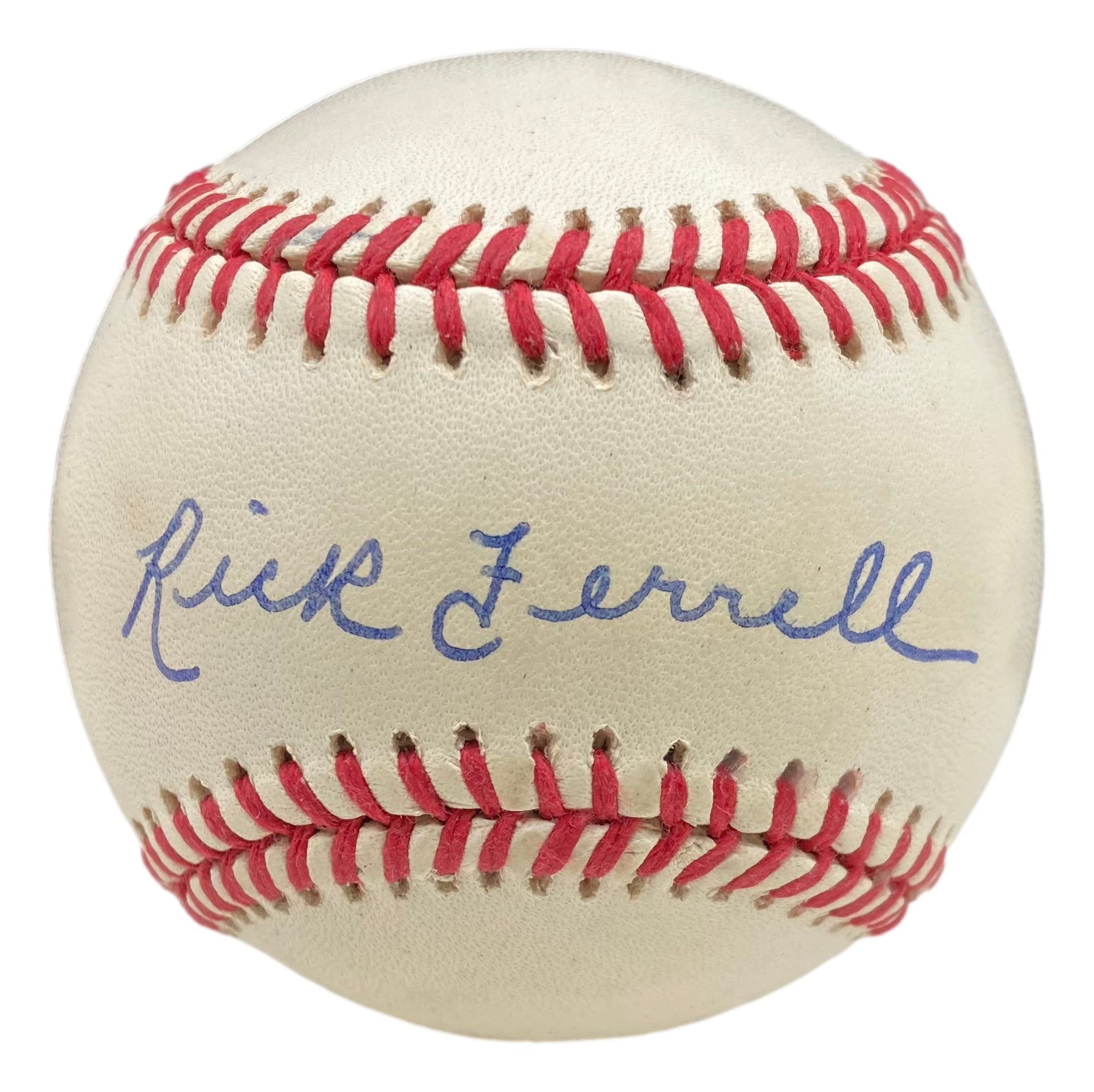 Rick Ferrell Red Sox Signed Official American League Baseball JSA ...