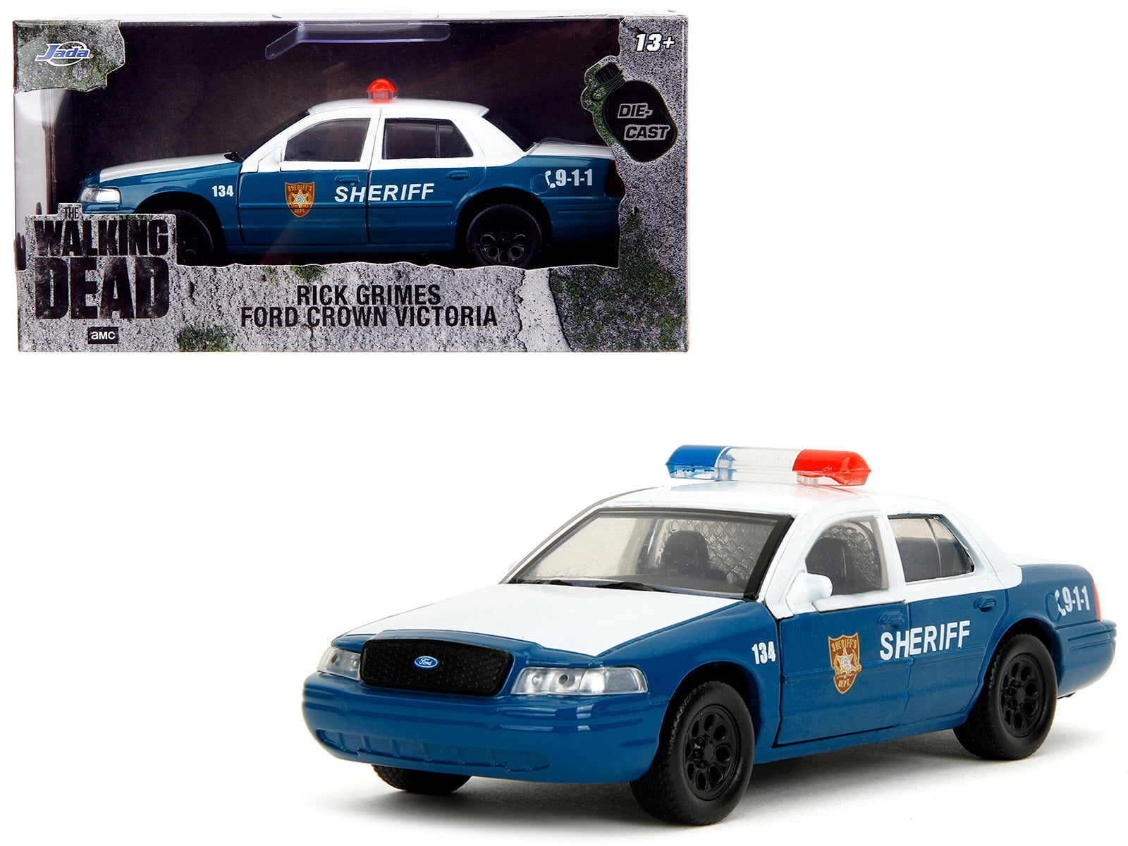 Rick Grimes' Ford Crown Victoria "Sheriff" Blue and White "The Walking ...