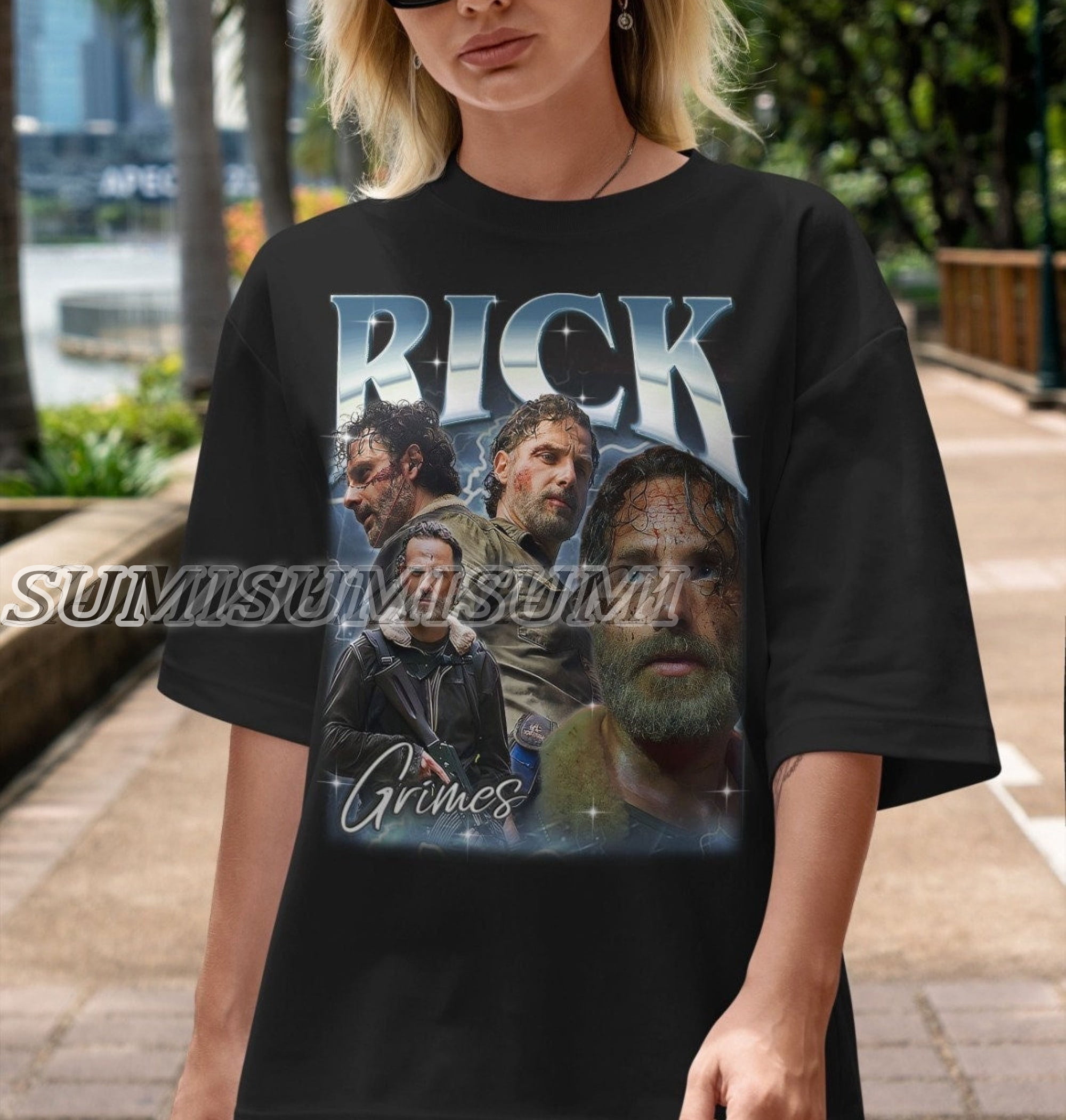 Rick Grimes Shirt For Unisex Gift For Women and Man Rick Grimes T-shirt ...