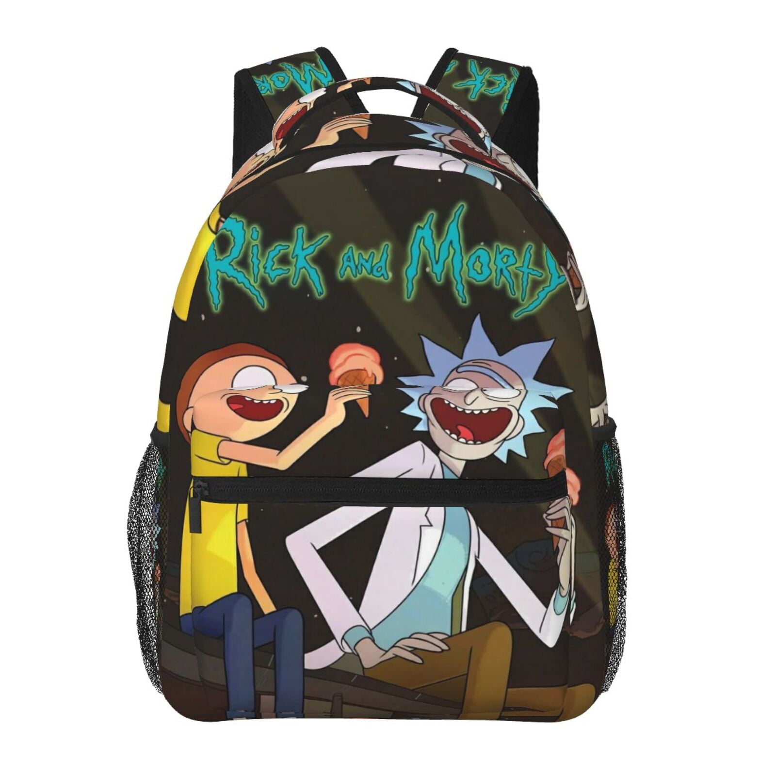 Rick Morty（20） Laptop Backpack College School Travel Daypack 2 ...