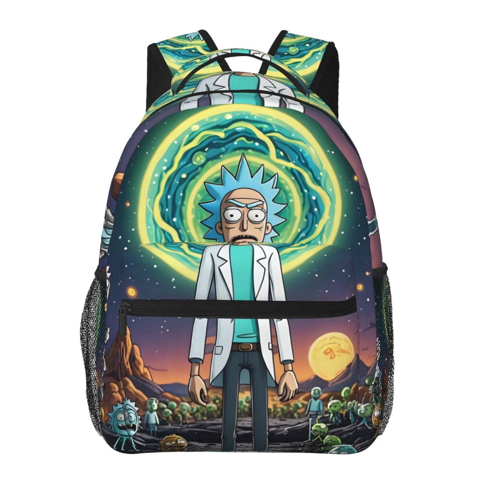 Rick Morty（36） Cartoon Anime Backpack Cartoon Backpack Fan Merchandise ...
