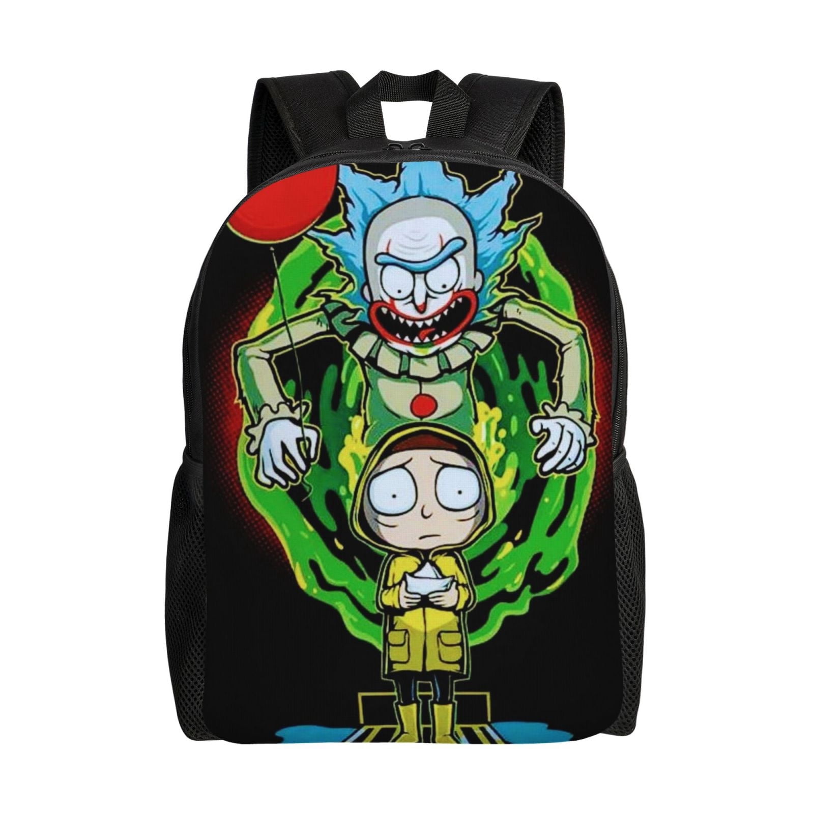 Rick And Morty Backpack Bookbag Lightweight School Bags Satchel Back ...