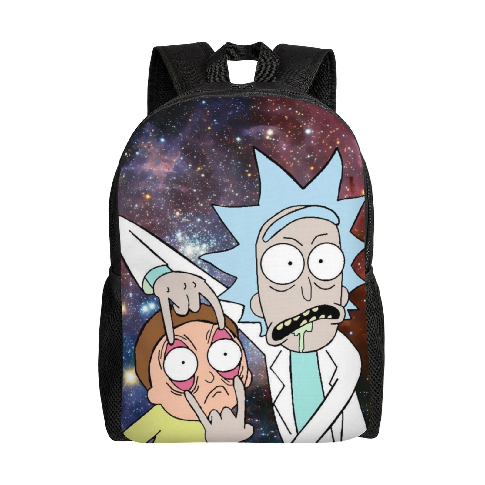Rick And Morty Backpack Bookbag Lightweight School Bags Satchel Back ...