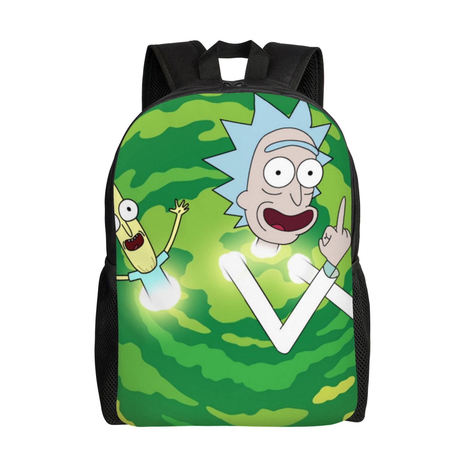 Rick And Morty Backpack Bookbag Lightweight Bags Satchel Back Packs For ...