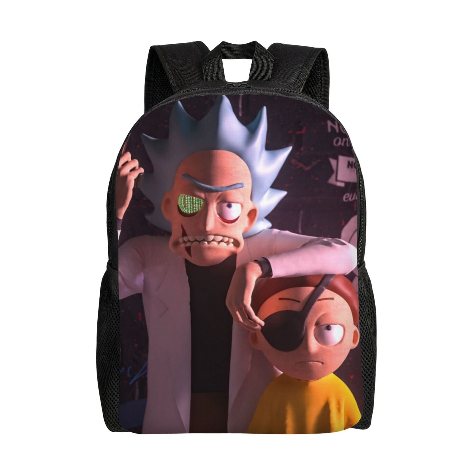 Rick And Morty Backpack Bookbag Lightweight Bags Satchel Back Packs For ...