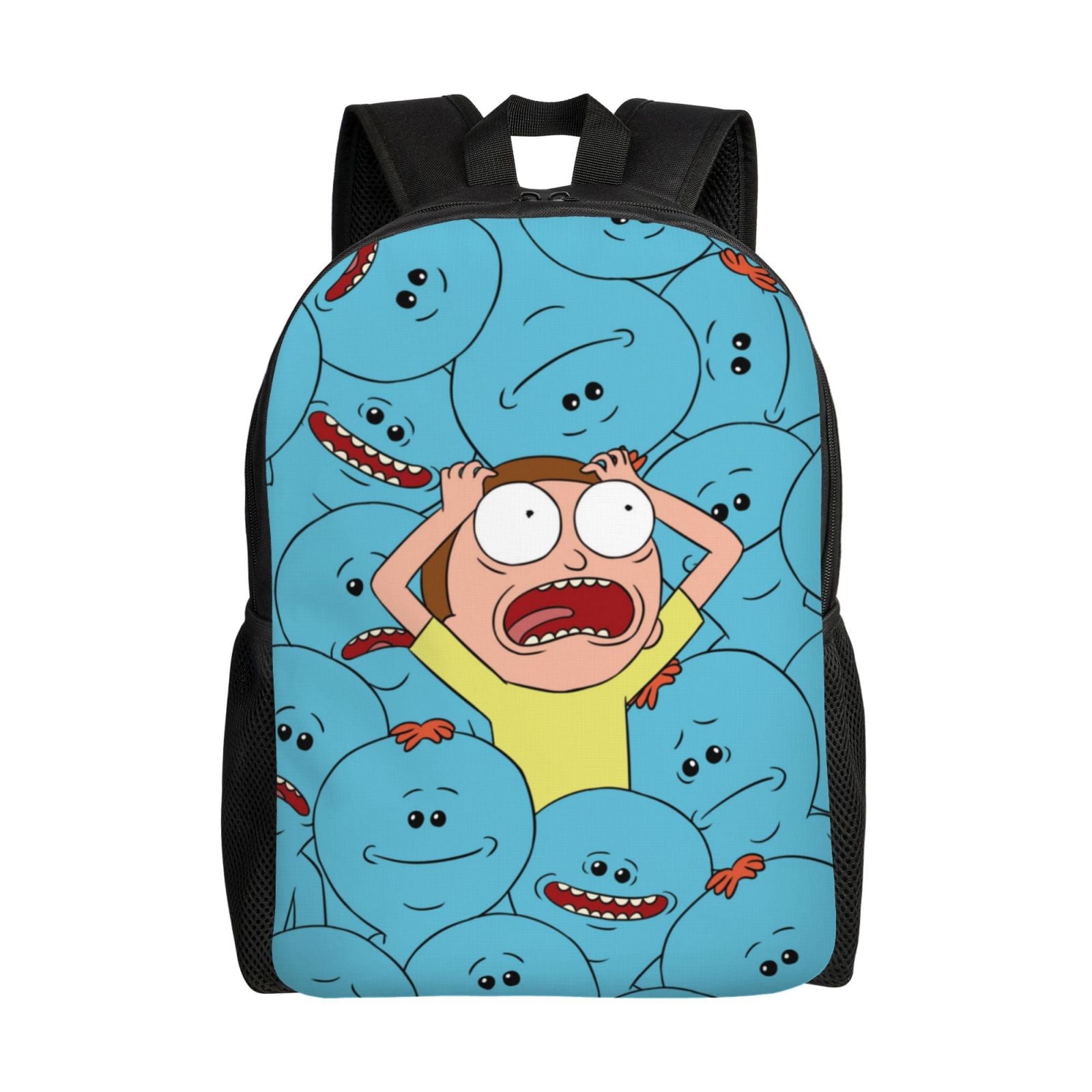 Rick And Morty Backpack Bookbag Lightweight Bags Satchel Back Packs For ...