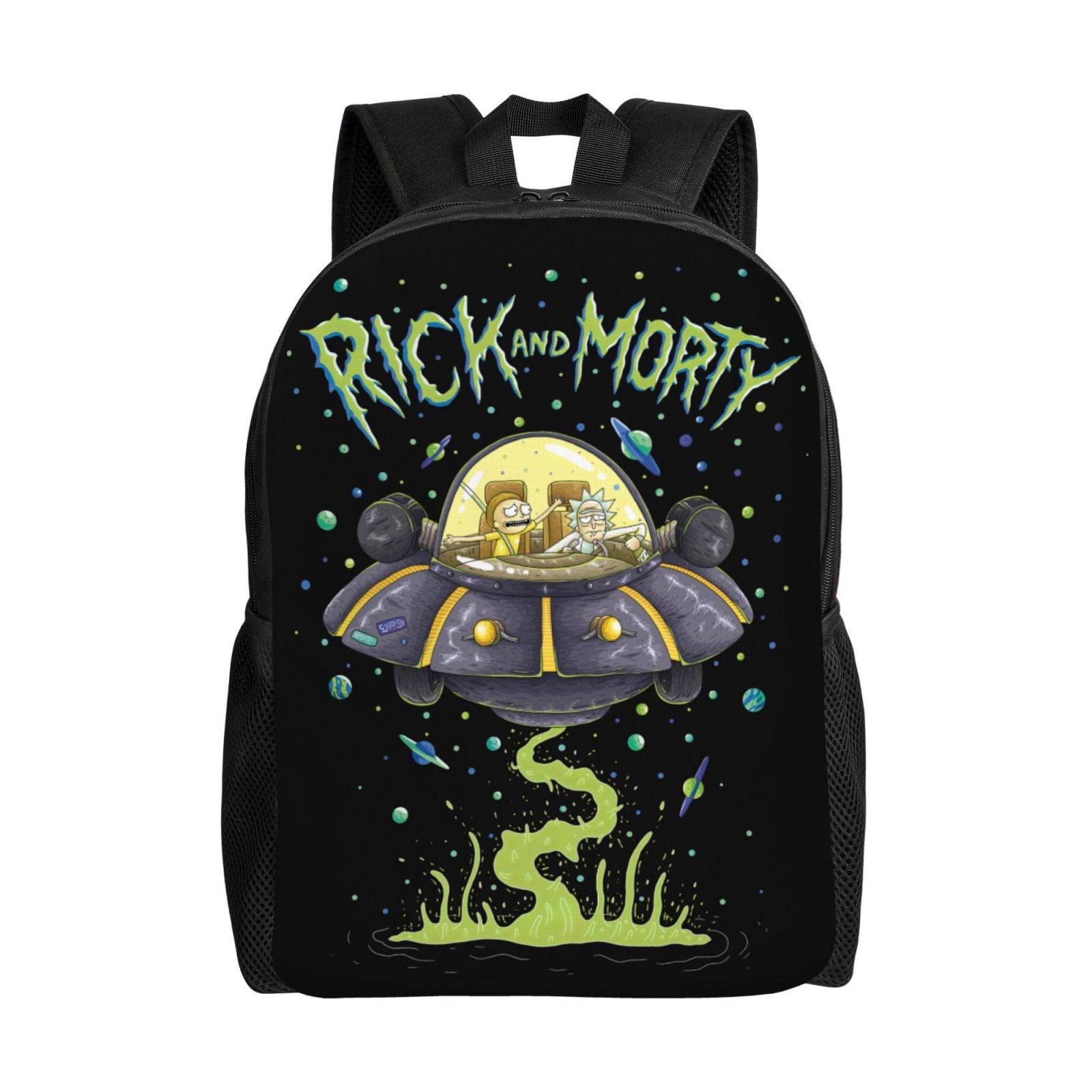 Rick And Morty Backpack Bookbag Lightweight School Bags Satchel Back ...