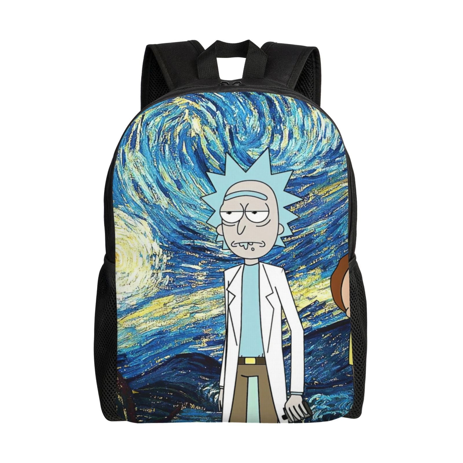 Rick And Morty Backpack Bookbag Lightweight Bags Satchel Back Packs For ...