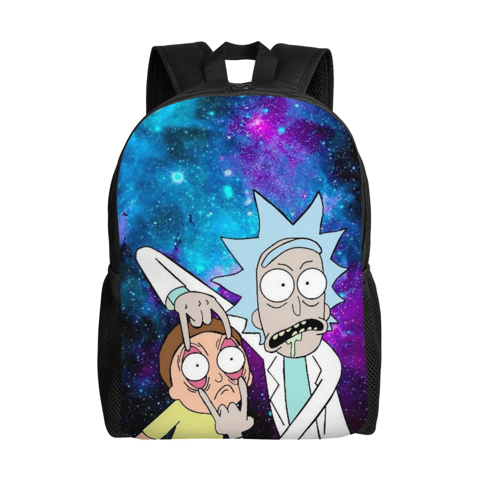 Rick And Morty Backpack Bookbag Lightweight School Bags Satchel Back ...