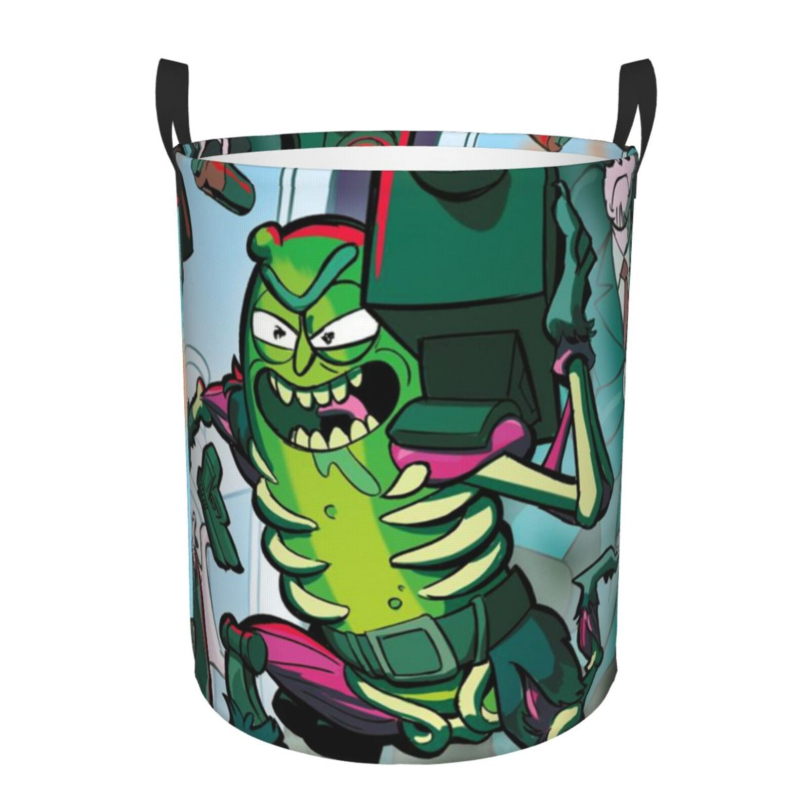 Rick And Morty Laundry Basket Circular Laundry Hamper Dirty Clothes ...