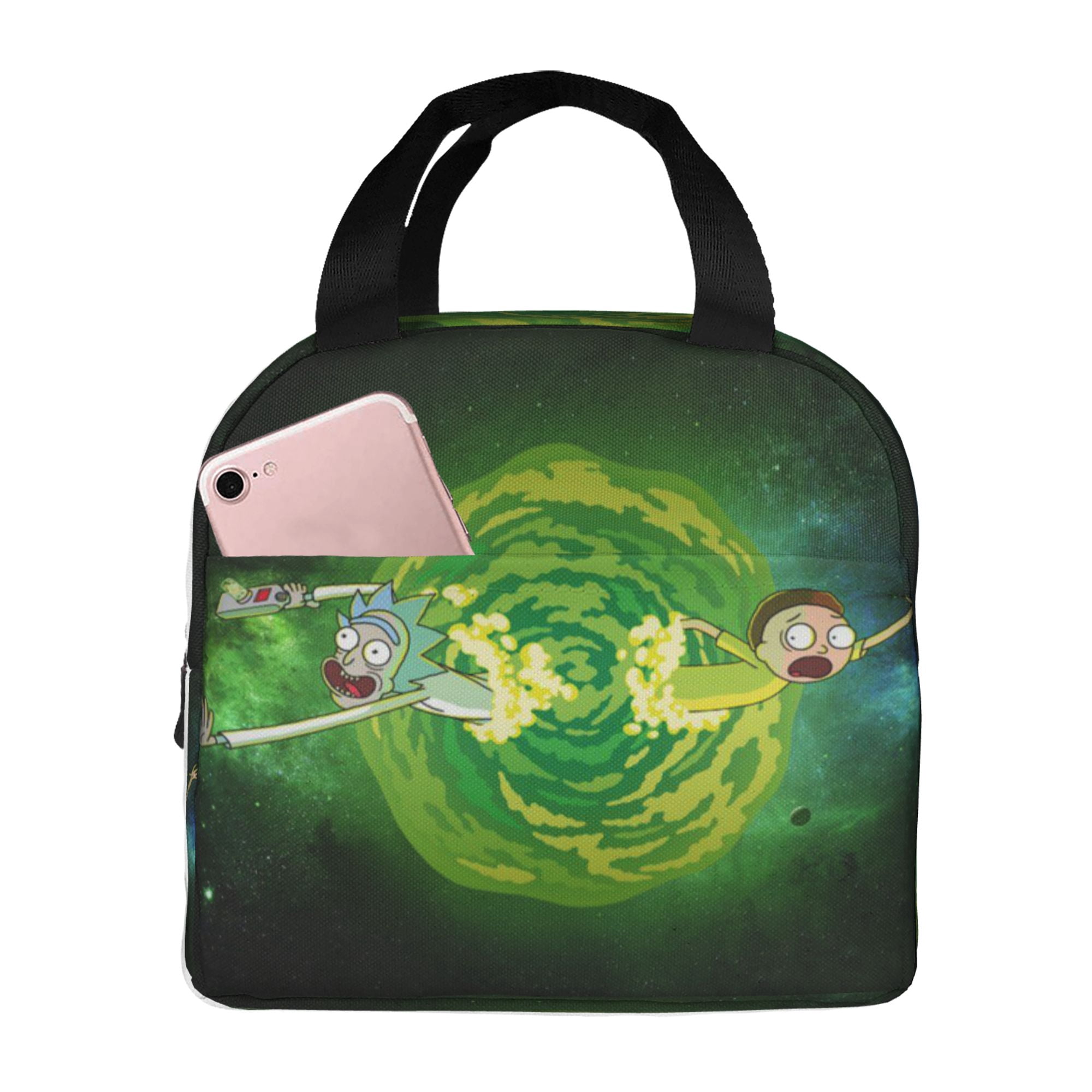 Rick and Morty Lunch Box Lunch Bag Reusable Insulated Lunch Box Meal ...
