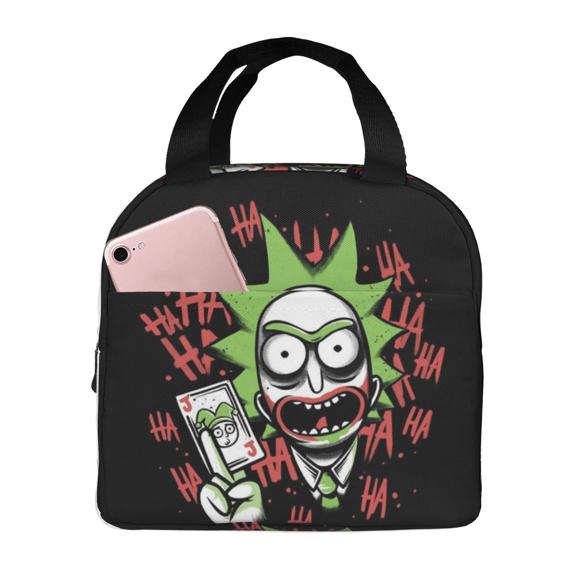 Rick and Morty Lunch Box Lunch Bag Reusable Insulated Lunch Box Meal ...