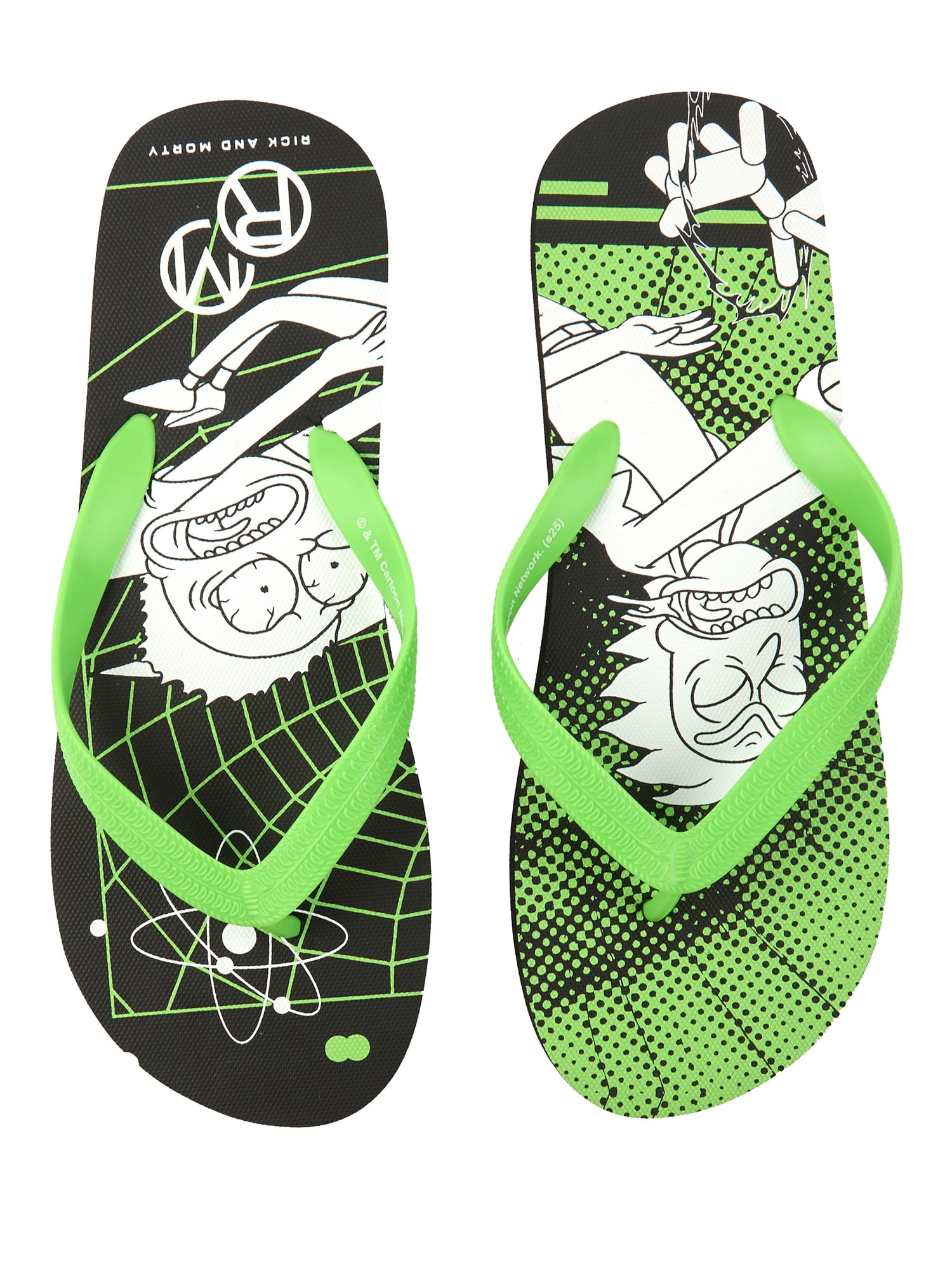 Rick & Morty Men's Flip-Flops - Walmart.com
