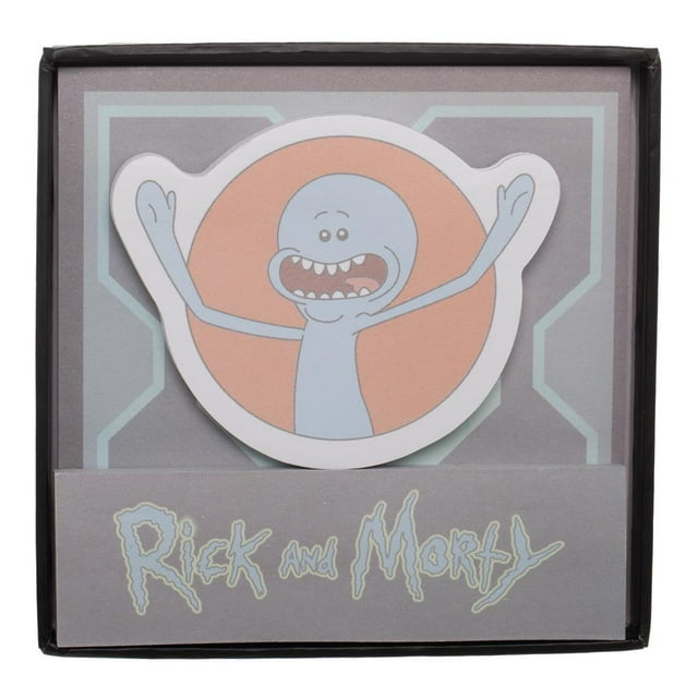 Rick & Morty Mr Meeseeks Can Do It Sticky Note Box Set - Walmart.com