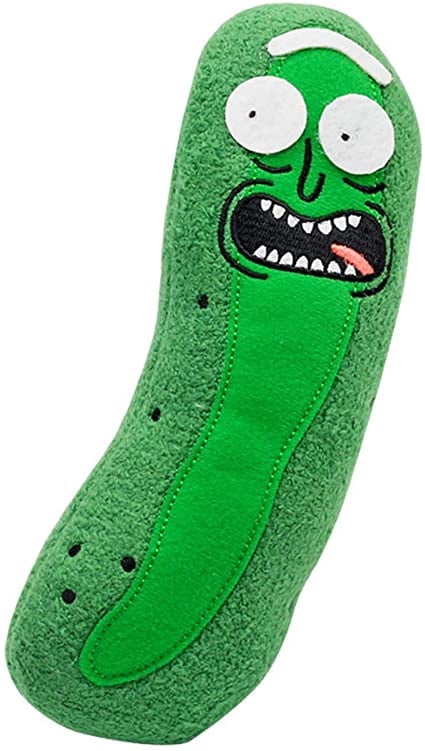 Rick and Morty Pickle Rick Plush Toy Pillow - Stuffed Scientist Doll ...