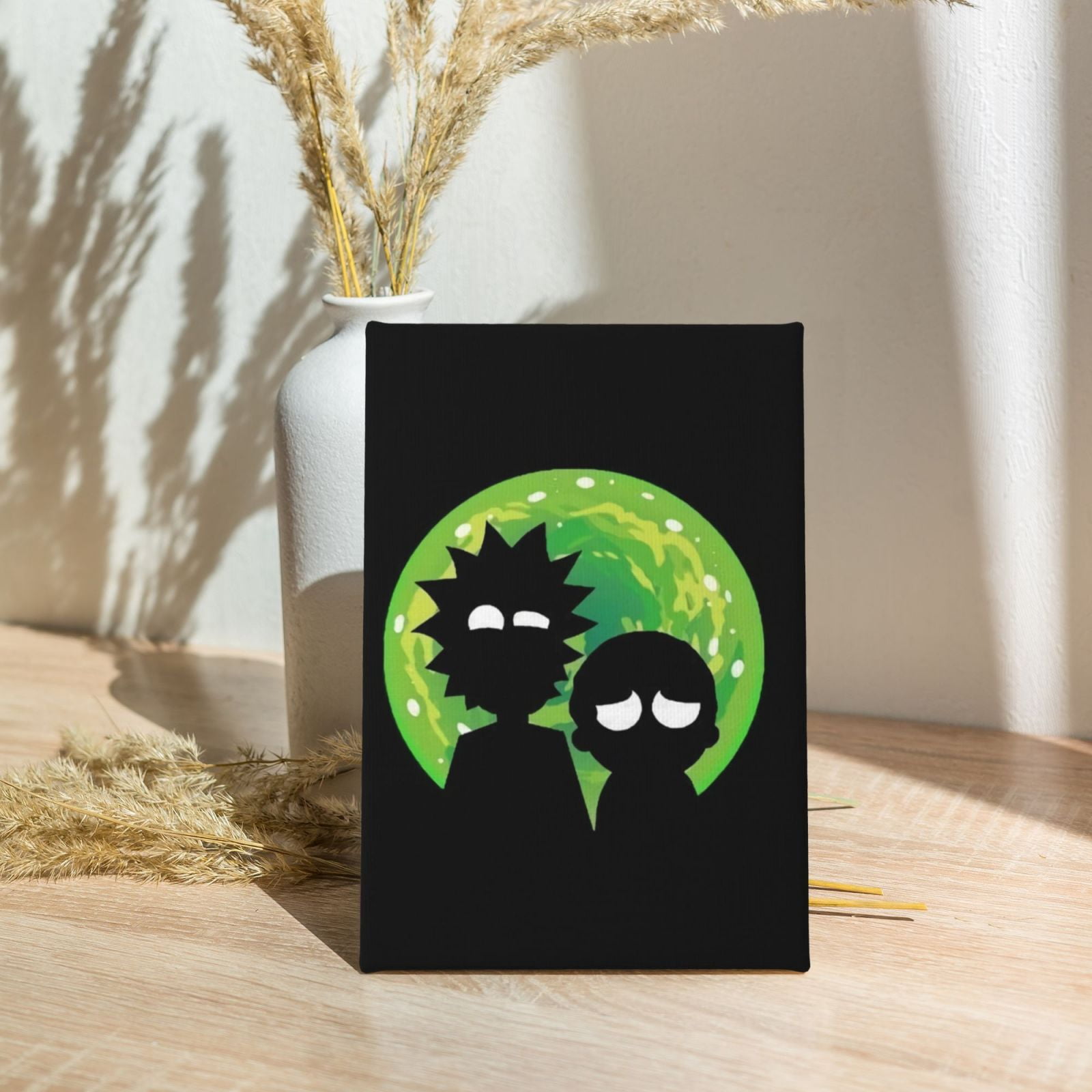 Rick And Morty Poster Canvas Painting Living Room Home Decorative ...