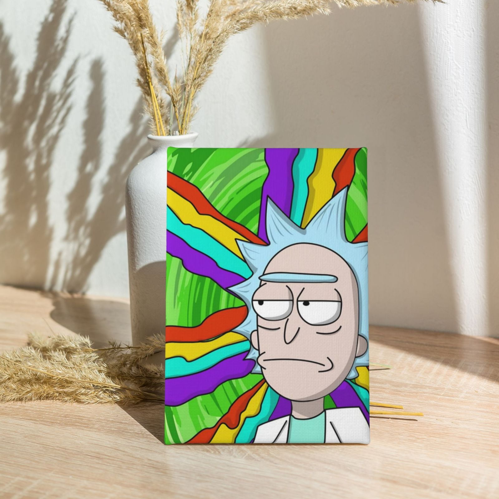Rick And Morty Poster Canvas Painting Living Room Home Decorative ...