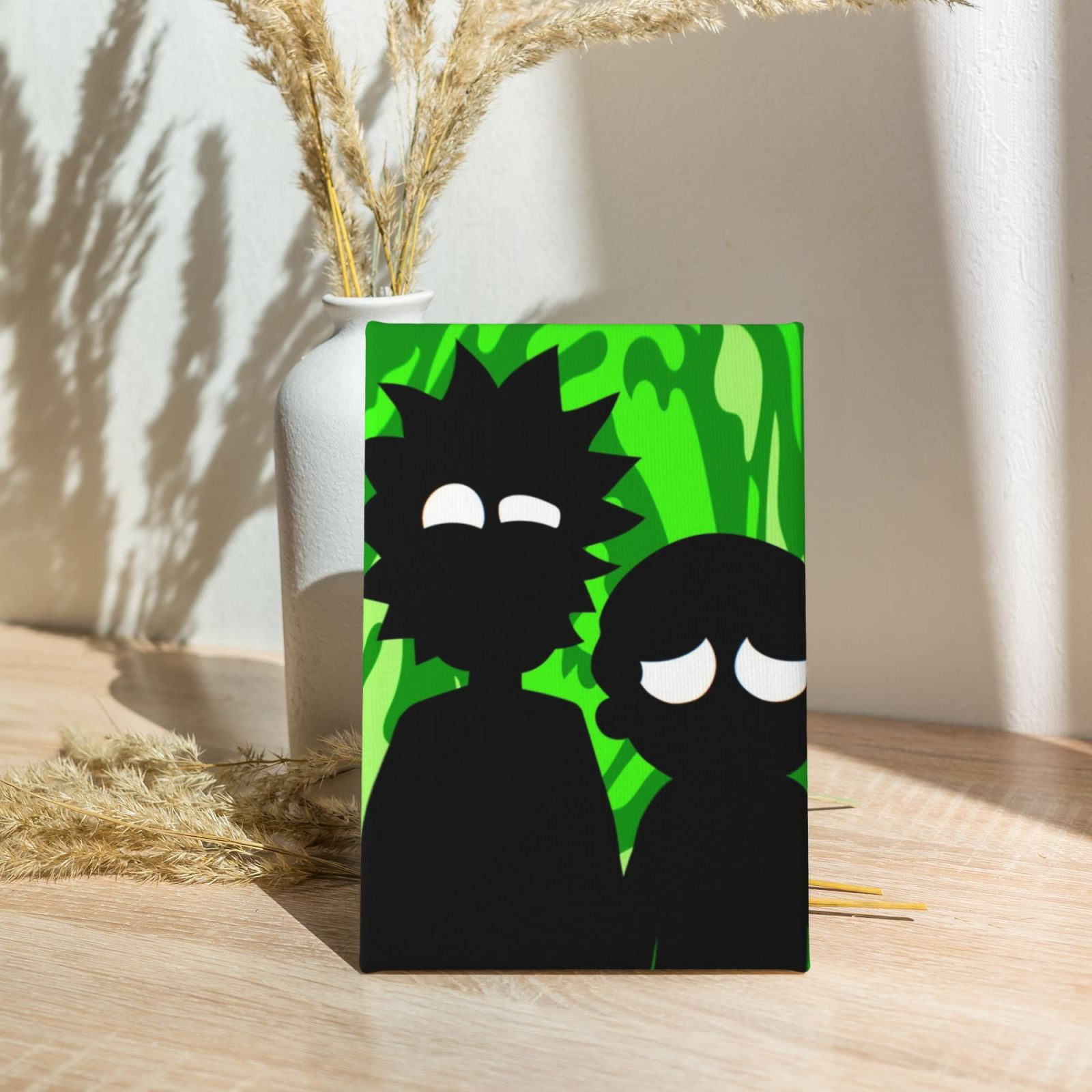 Rick And Morty Poster Canvas Painting Living Room Home Decorative ...