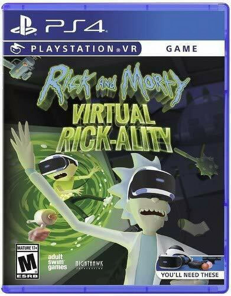 Rick & Morty: Virtual Rick-Ality PSVR - Sony Playstation 4 PS4 Brand ...
