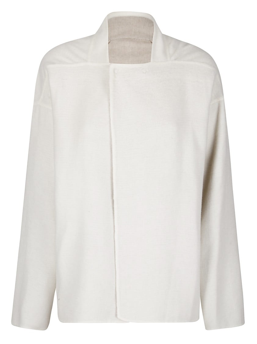 Rick Owens Lightweight Camel Hair Jacket With Squared Collar (Women's ...