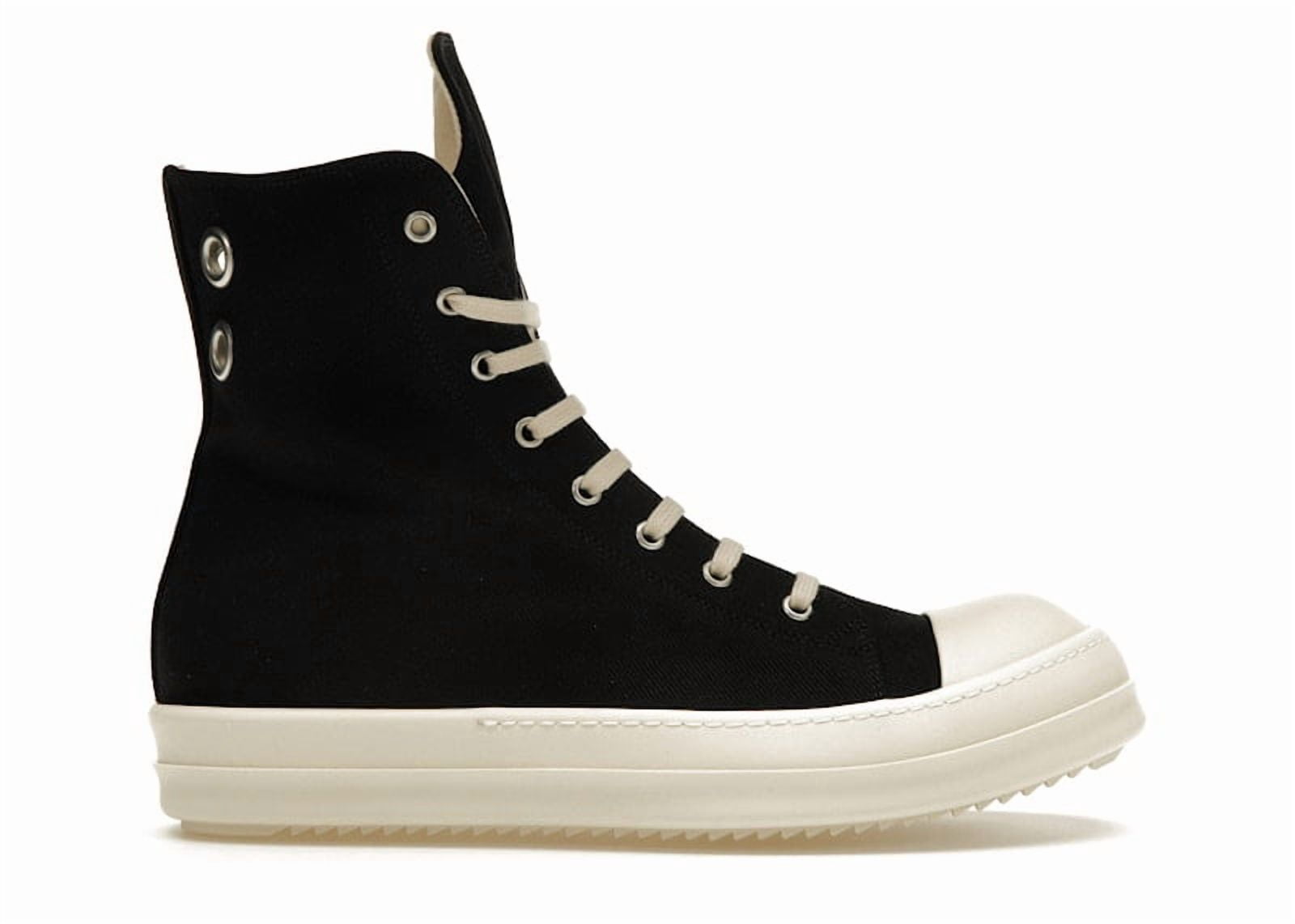 Rick Owens Men's DRKSHDW High Top Black Milk Shoes, from StockX ...