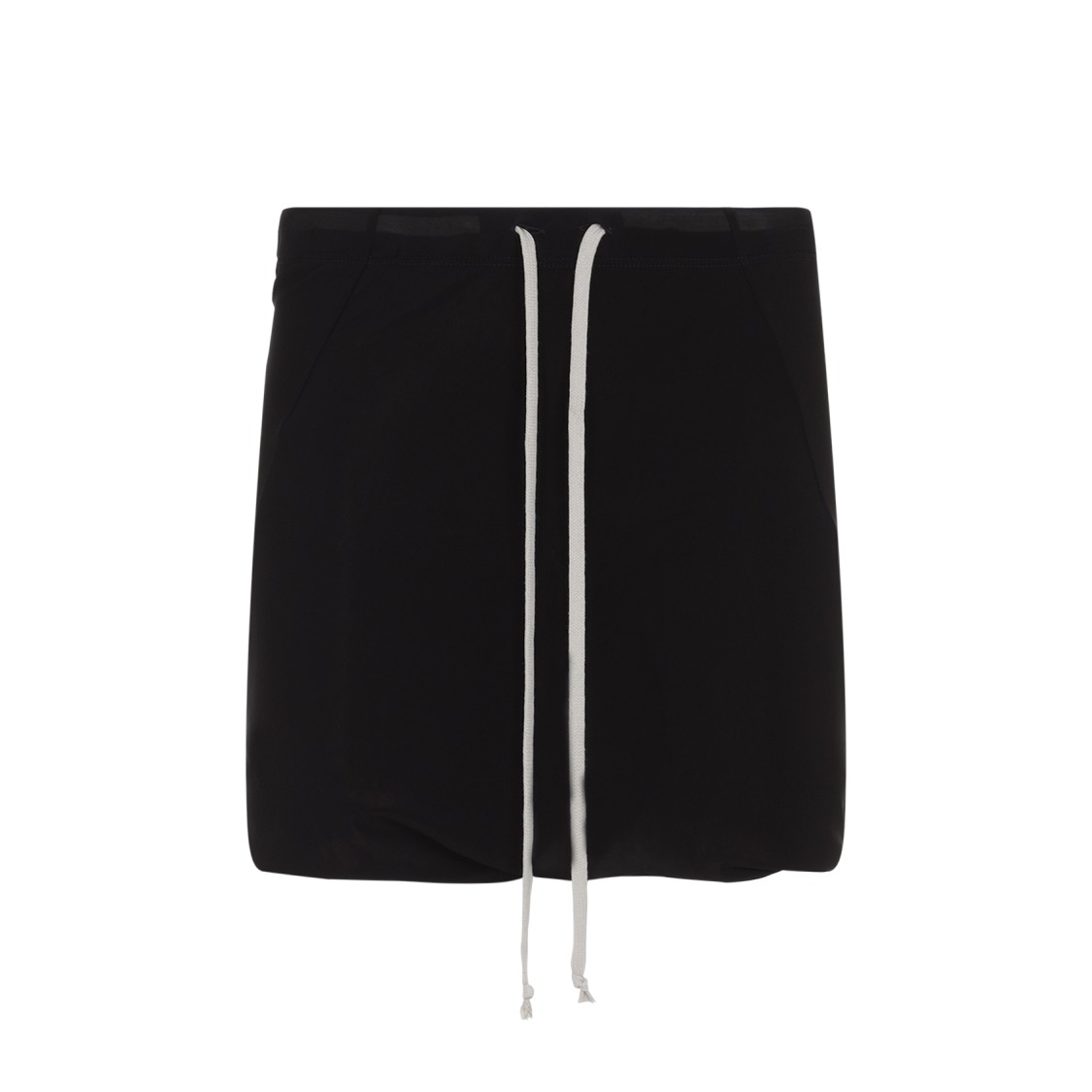 Rick Owens Women's Relaxed Fit Skirt With Drawstring Waist Black Sizes ...