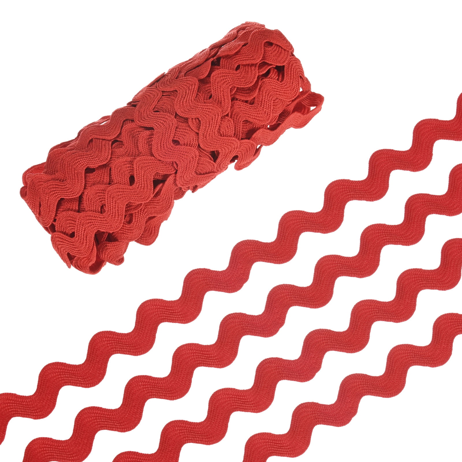 Rick Rack Trim, 10 Yard 10mm / 0.4 Inch Wave Bending Fringe Trimming ...