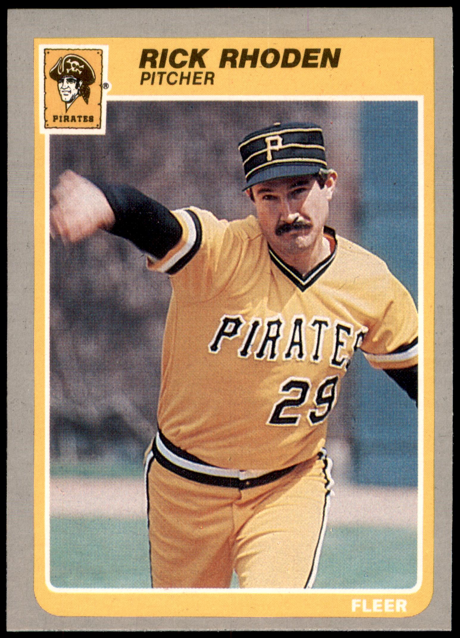 Rick Rhoden #474 1985 Fleer - Walmart.com