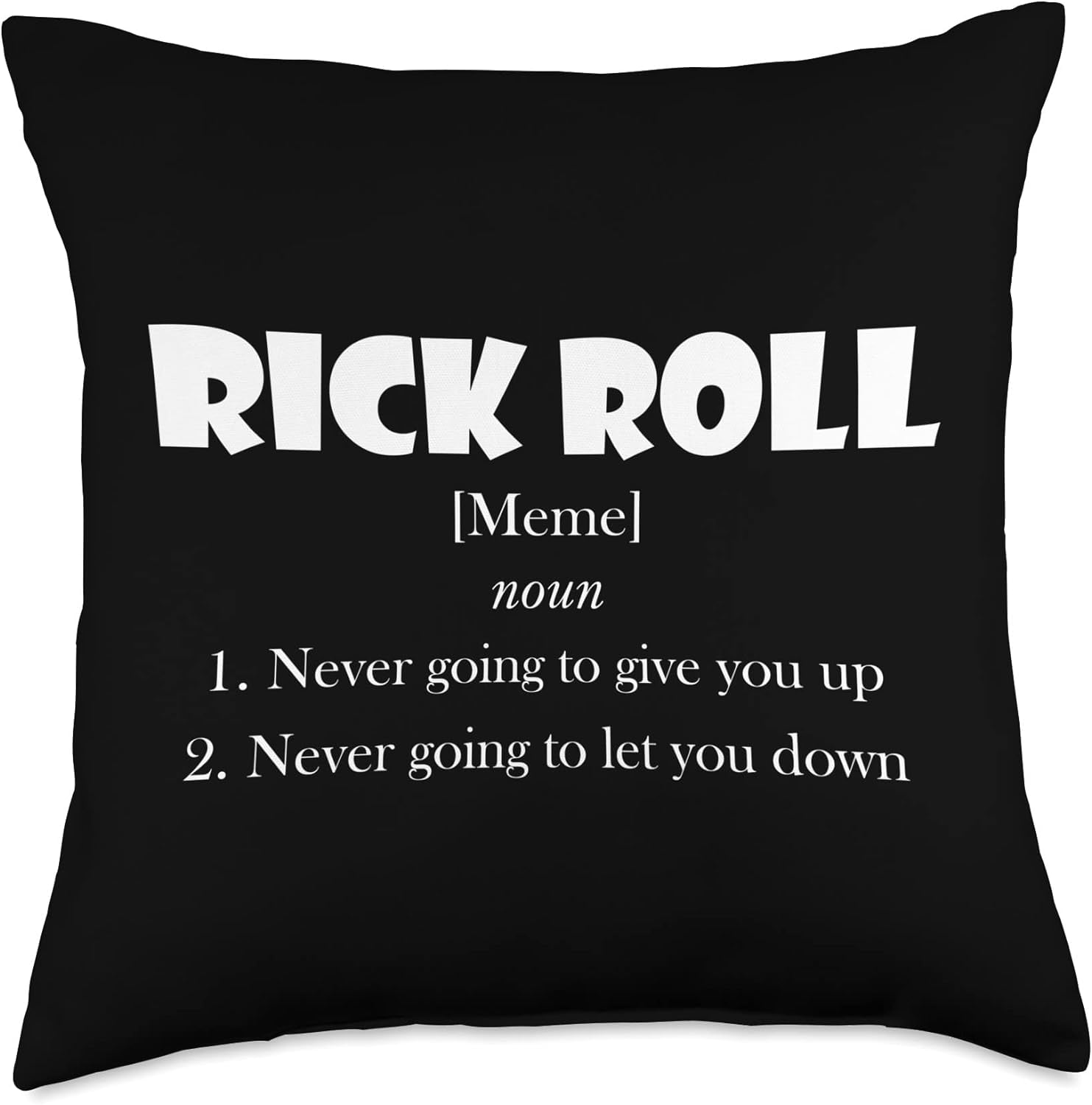 Rick Roll Definition Funny Early 2000's Prank Meme Rick Roll Throw ...