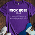Rick Roll Definition T-Shirt - Walmart.com