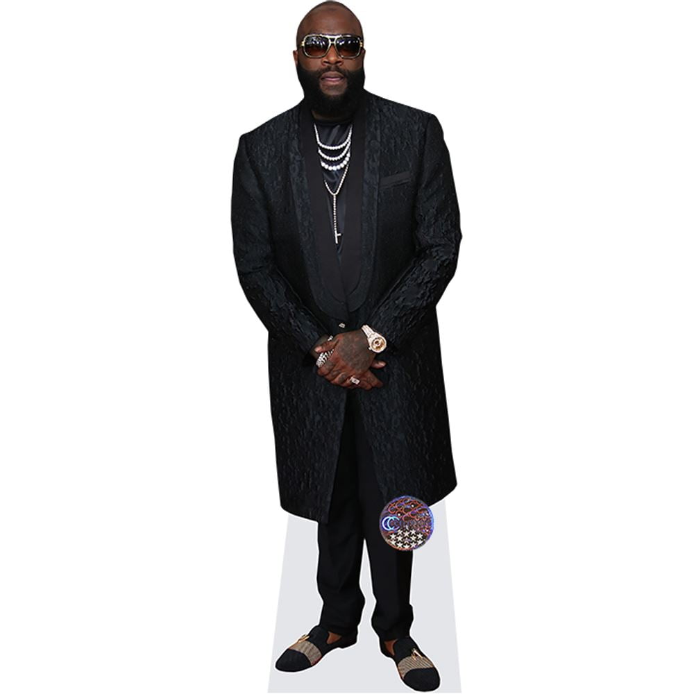 Rick Ross (Beard) Mini Cardboard Cutout Standee - Walmart.com