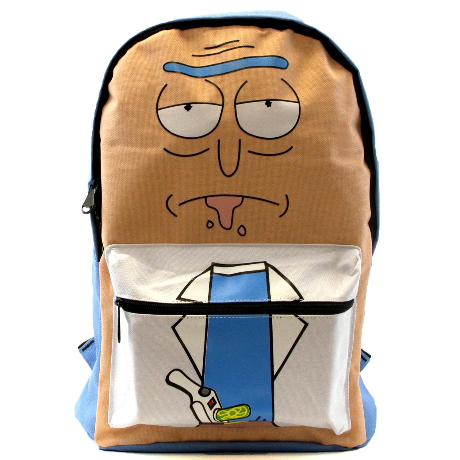 Rick Sanchez's Face - Rick and Morty 18" School Backpack - Walmart.com