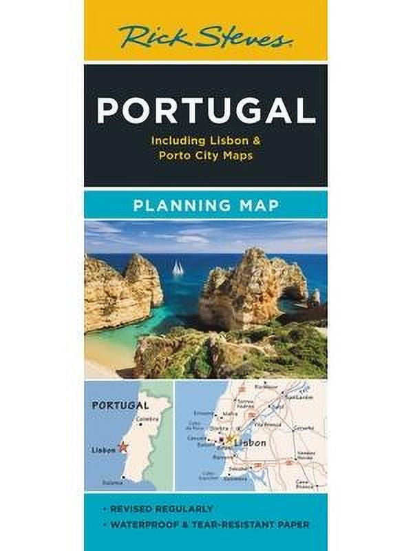 Rick Steves Portugal Planning Map: Including Lisbon & Porto City Maps ...
