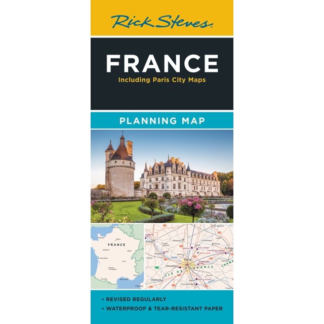 Rick Steves: Rick Steves France Planning Map : Including Paris City ...