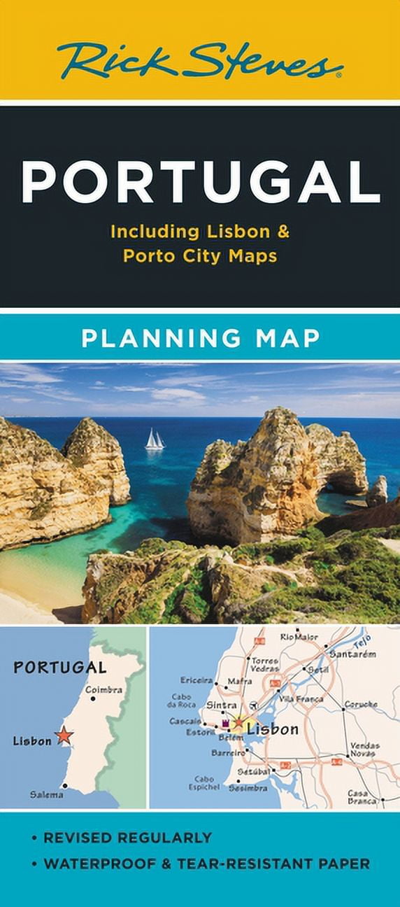 Rick Steves Rick Steves Portugal Planning Map: Including Lisbon & Porto ...
