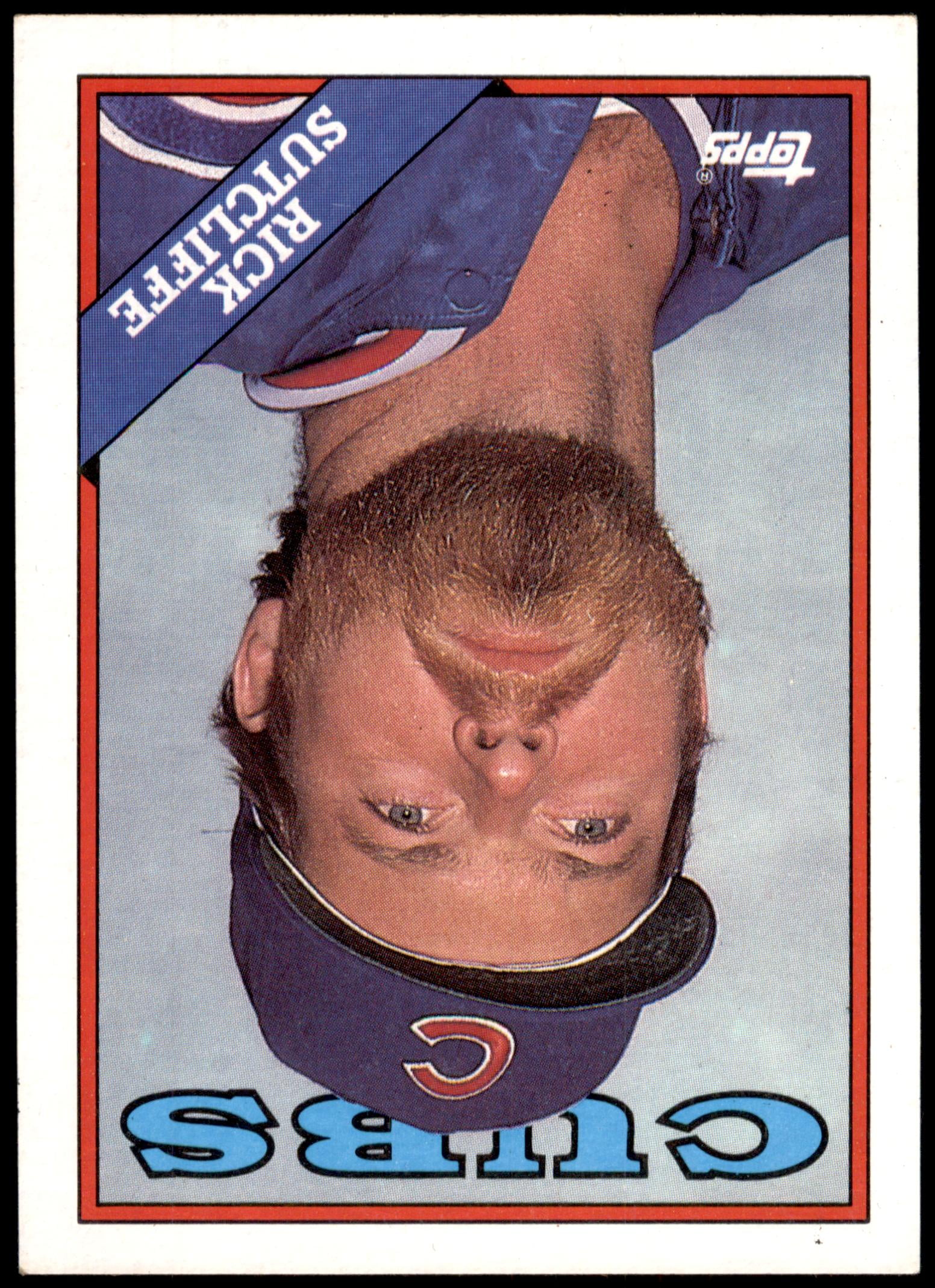 Rick Sutcliffe #740 1988 Topps - Walmart.com