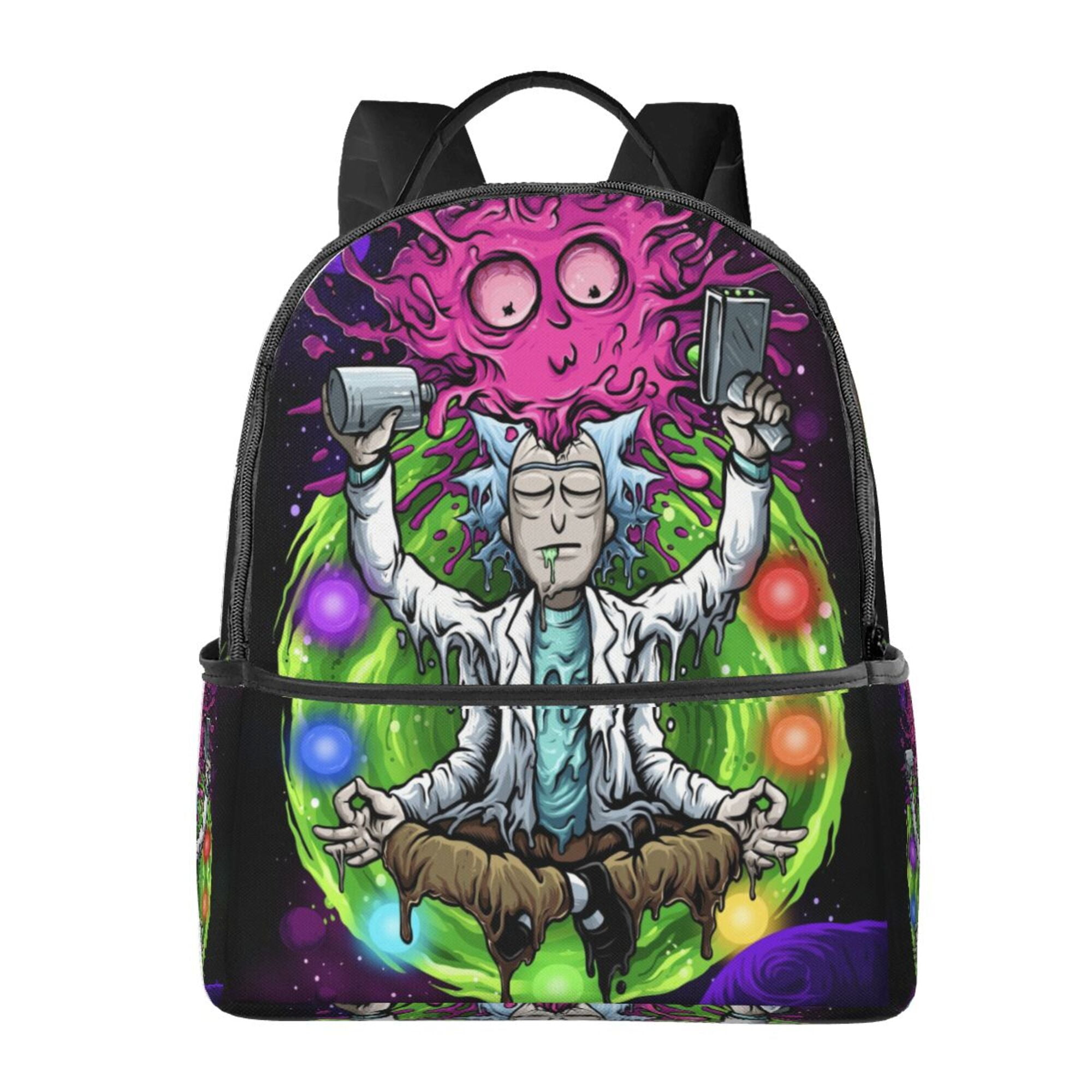 Rick and Morty Backpack for Boys Girls, Stylish Lightweight Travel ...