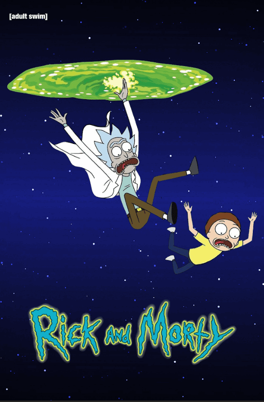 Rick and Morty 2013 Poster 24x36 - Animated Sci-Fi Comedy Iconic Series ...
