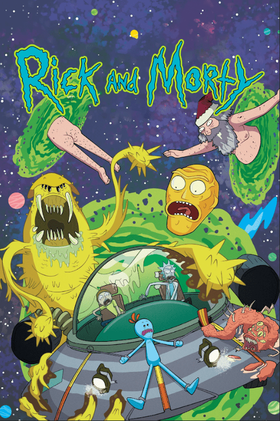 Rick and Morty 2013 Poster 24x36 - Animated Sci-Fi Comedy Wild ...