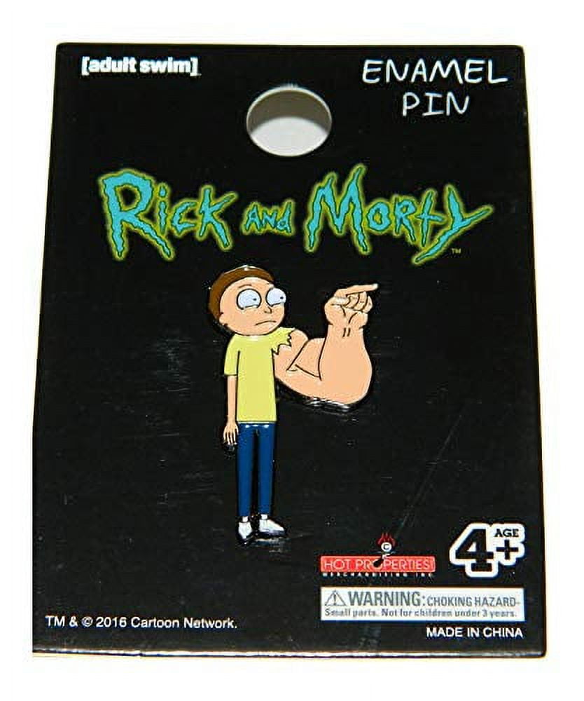 Rick and Morty - BIG ARM MORTY, Enamel LAPEL PIN, Licensed Original ...