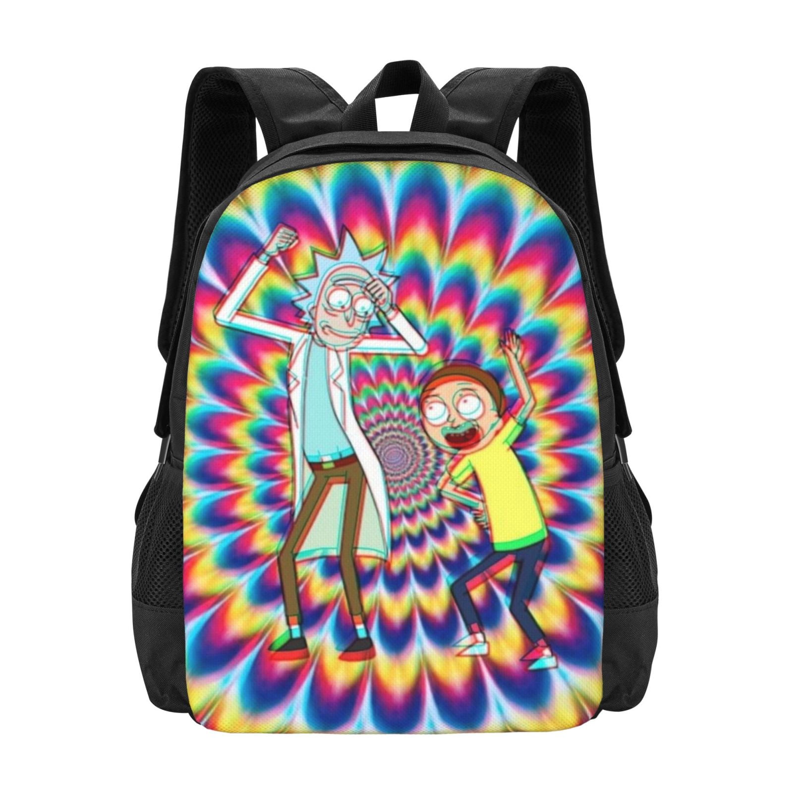 Rick and Morty Backpack, 3D Printed School Backpack, Waterproof ...