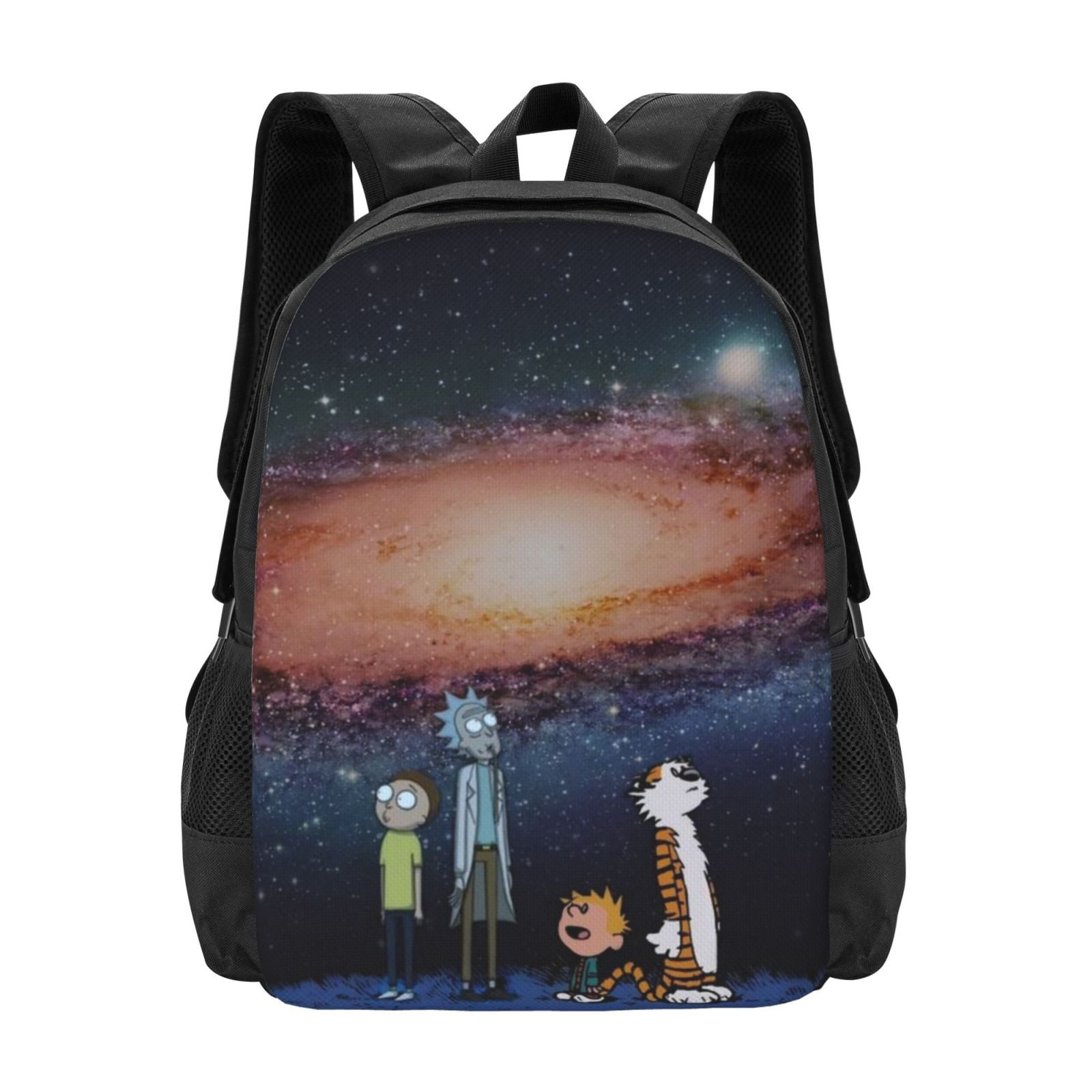 Rick and Morty Backpack, 3D Printed School Backpack, Waterproof ...