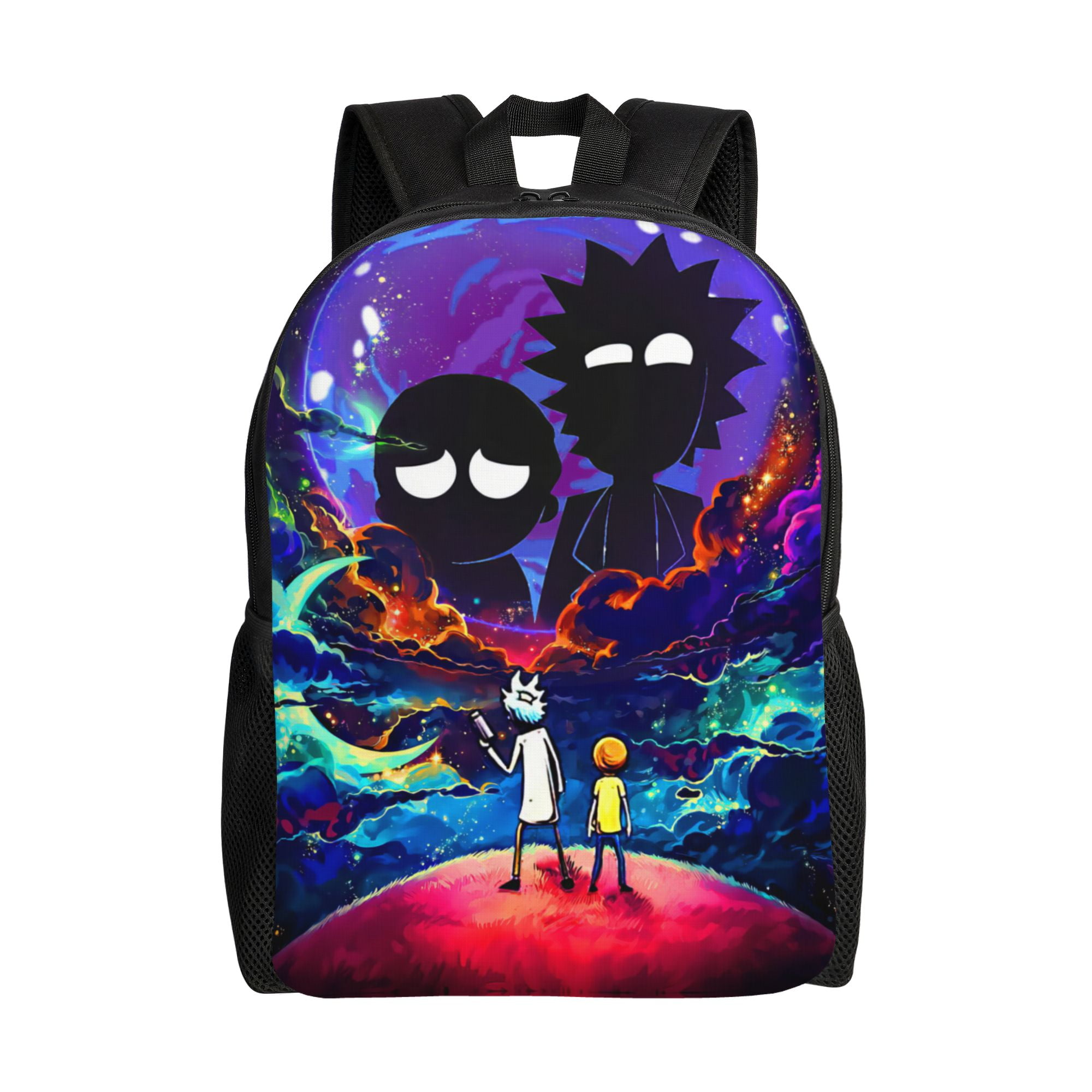 Rick and Morty Backpack Simple Lightweight Backpack Travel Backpack ...
