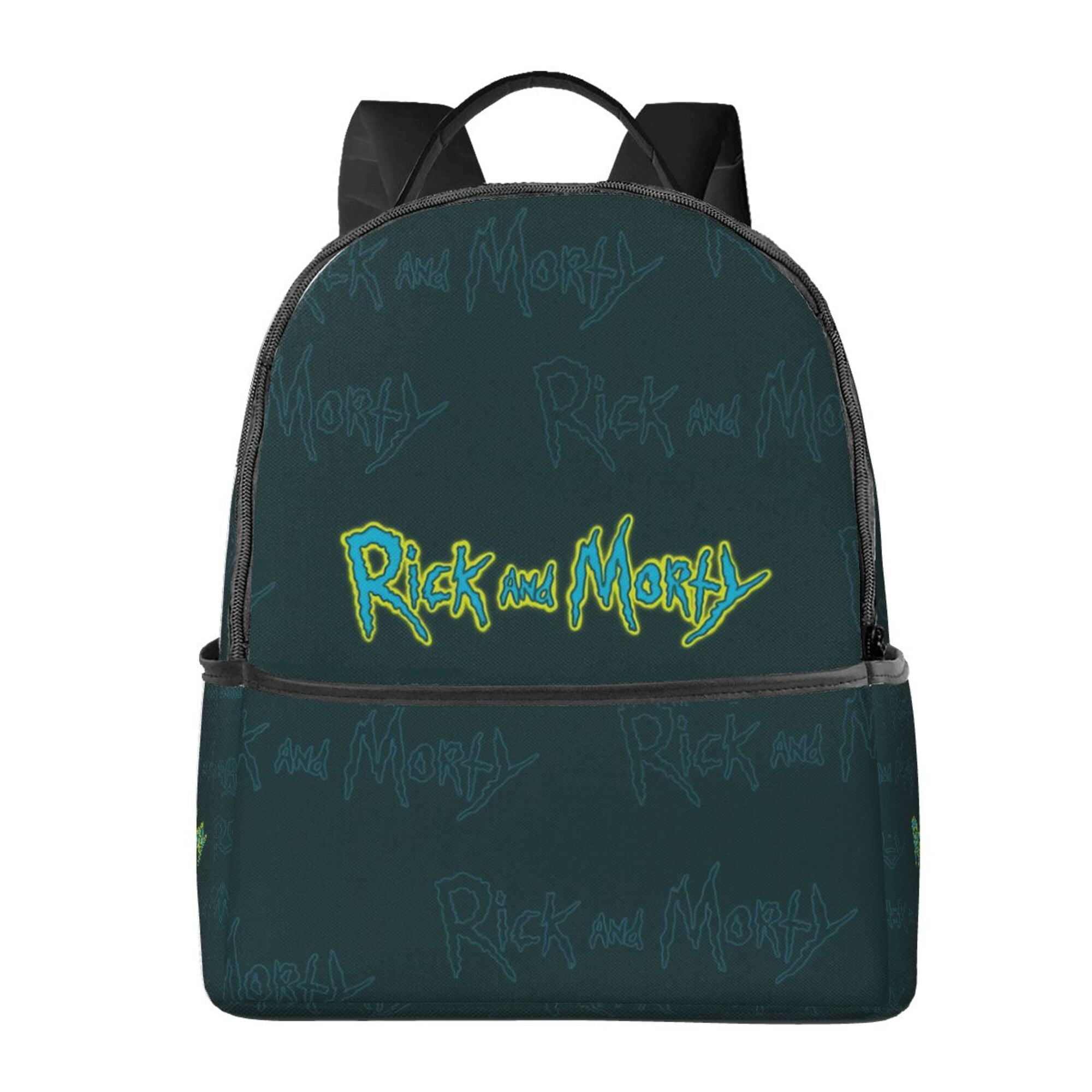 Rick and Morty Backpack Stylish Lightweight Travel Backpack for Adult ...